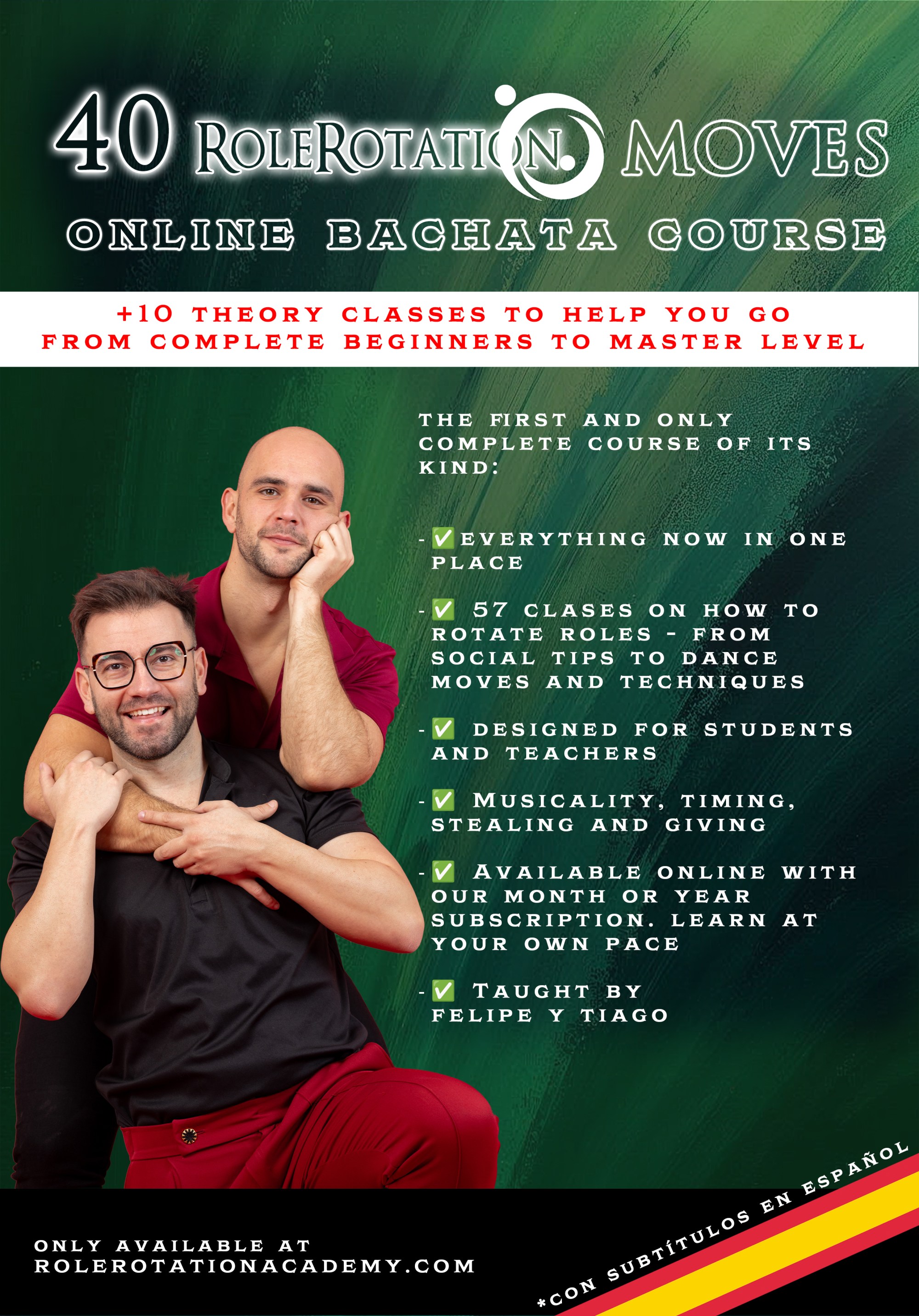 🌟 The First-Ever Course for RoleRotation from Beginner to Advanced in Social Dancing is HERE! 🌟